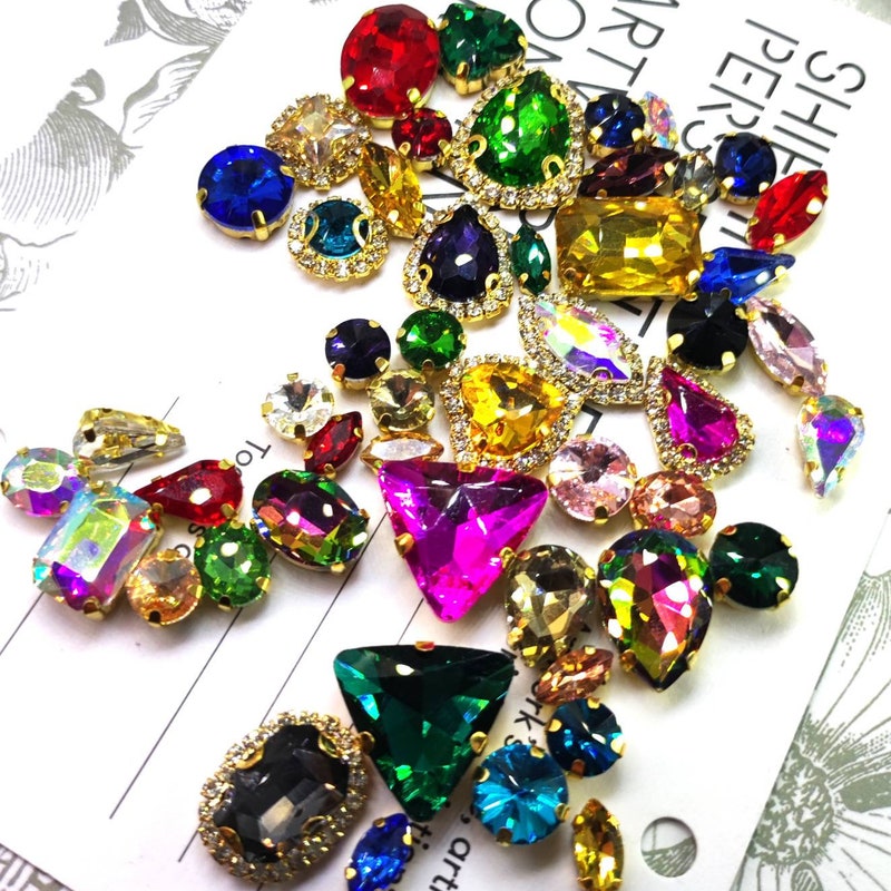 Sew on Rhinestones - Etsy