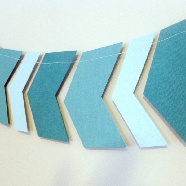 Chevron Baby Banner - Etsy