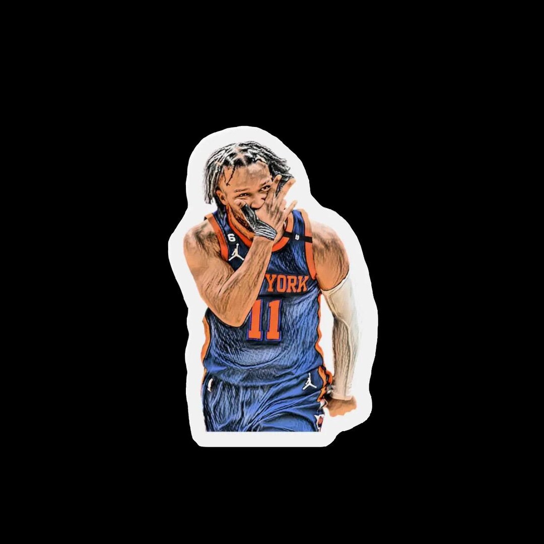 Jalen Brunson Celebration Magnet | New York Knicks Magnet | Die-cut ...