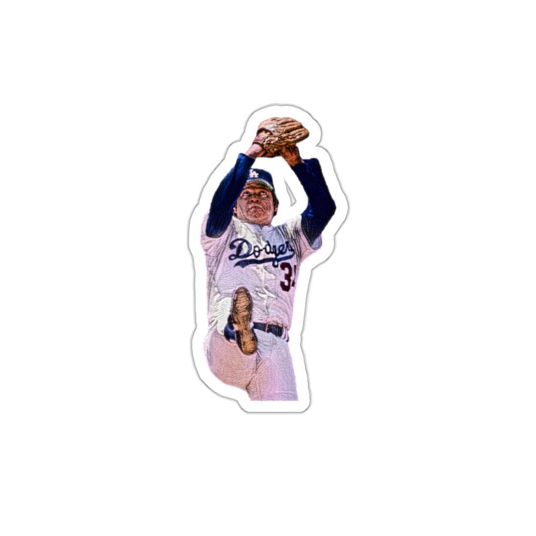 Fernando Valenzuela Los Angeles Dodgers Kiss-cut Sticker MLB Fan Decal ...