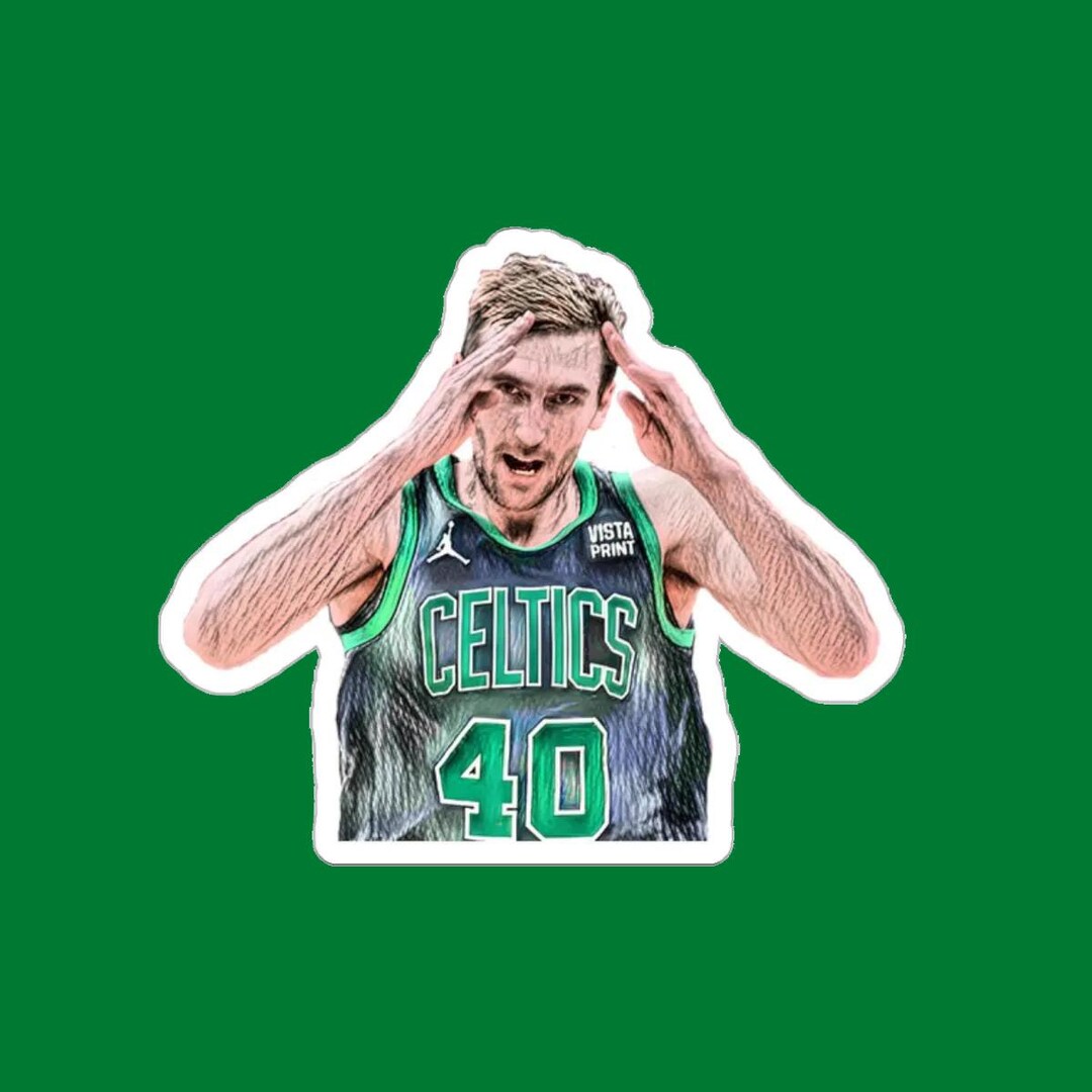 Luke Kornet Spaz Dab Celebration Sticker | Boston Celtics Color Kiss ...