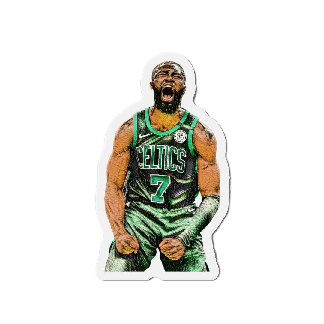 Jaylen Brown Celebration Magnet Boston Celtics Magnet Die-cut Magnet - Etsy