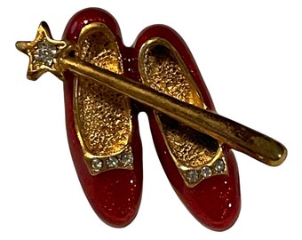 Ruby Slippers Pin | Etsy