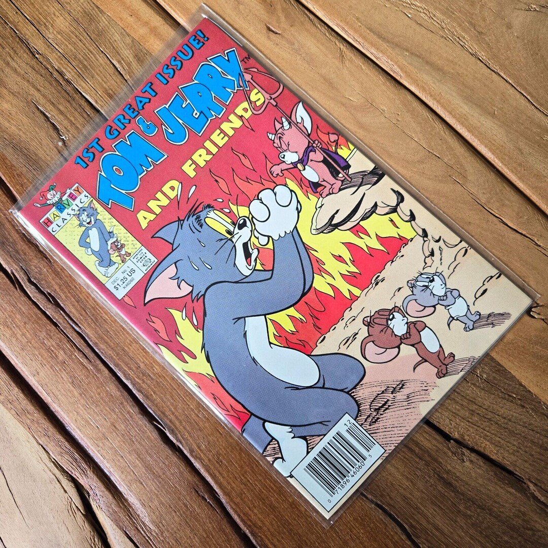 HARVEY CLASSICS - Tom & Jerry and Friends Comic Book #1 - New Condition ...