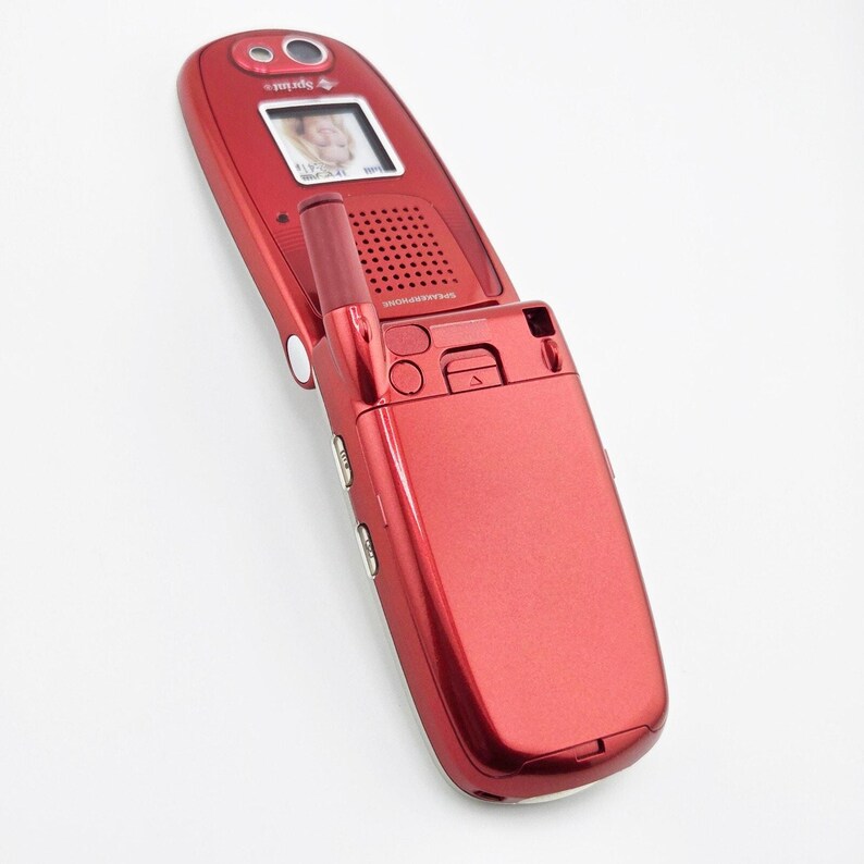 Rare 2005 SANYO MM-8300 Dummy Fake Display Model Cell Phone Sprint Logo ...