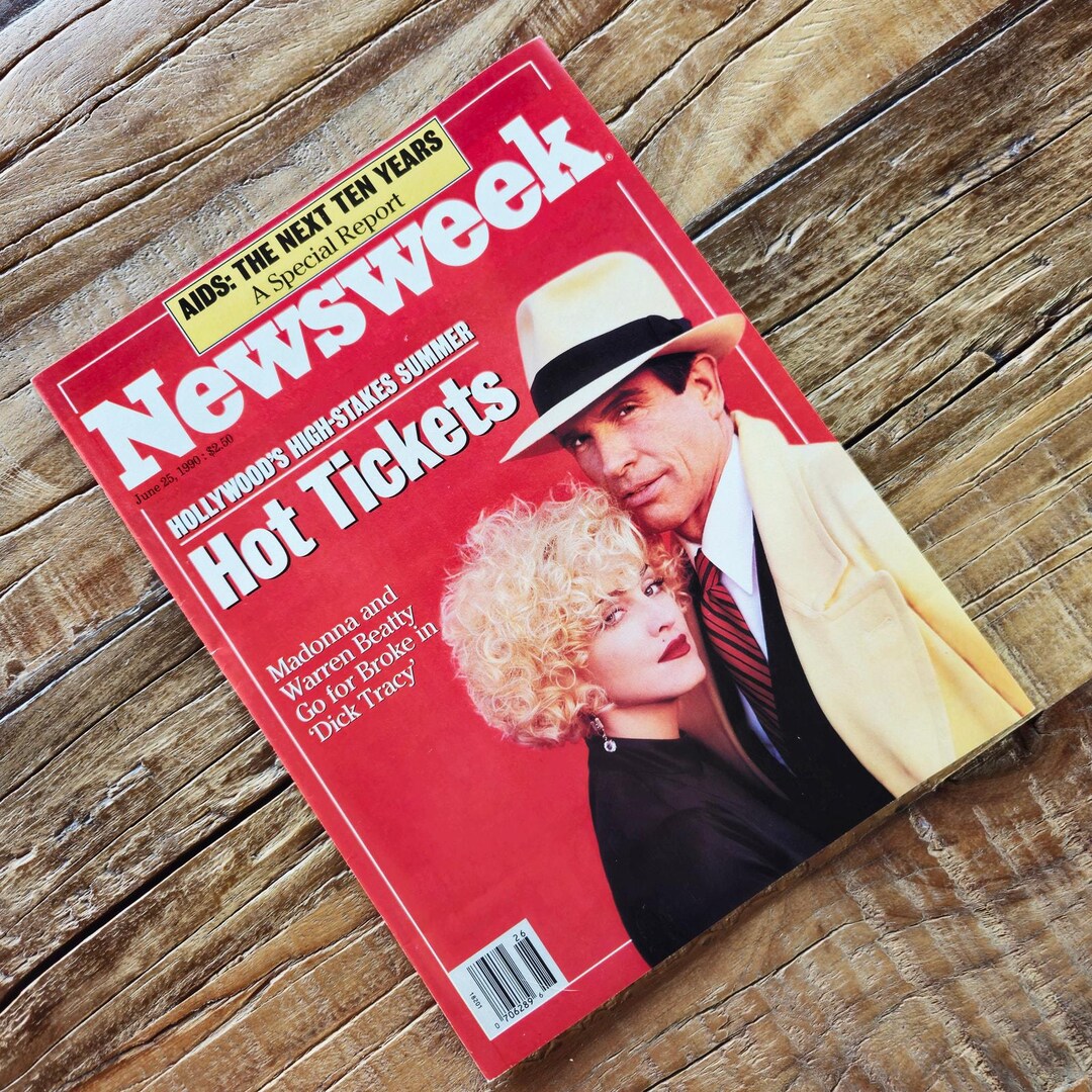 Madonna - Dick Tracy - Newsweek Magazine - Brand New Condition - June ...