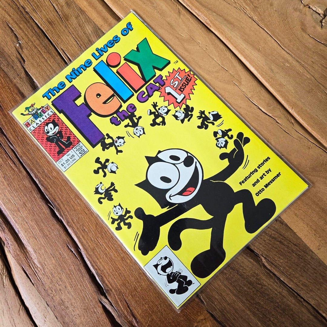 HARVEY CLASSICS Comic Book - the Nine Lives of Felix the Cat #1 - New ...
