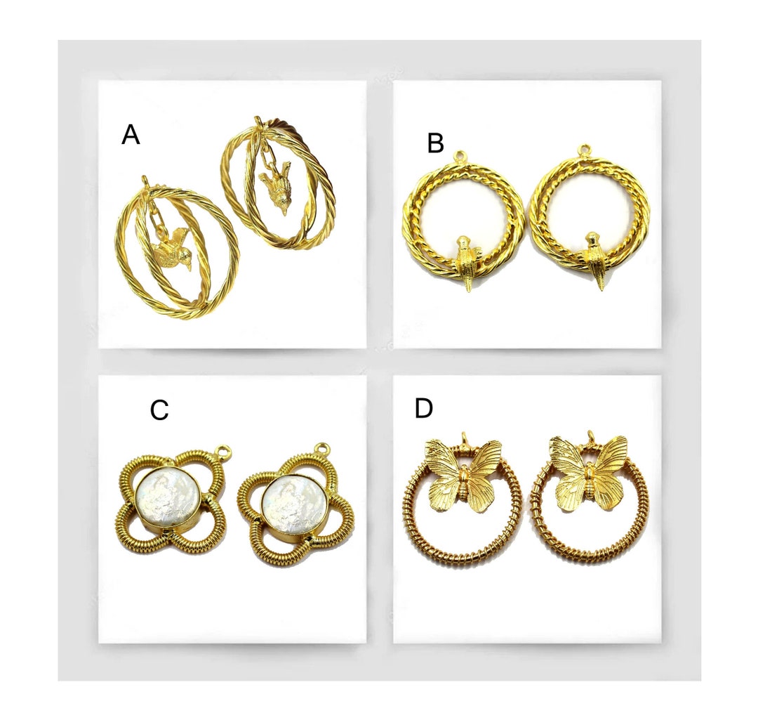 Freshwater Pearl Flower Connector Bird Cage Connector - Etsy