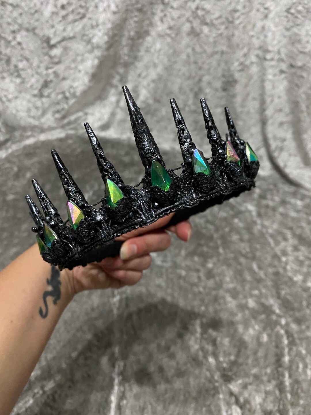 Aurora Tiara Gothic Headdress Crown - Etsy
