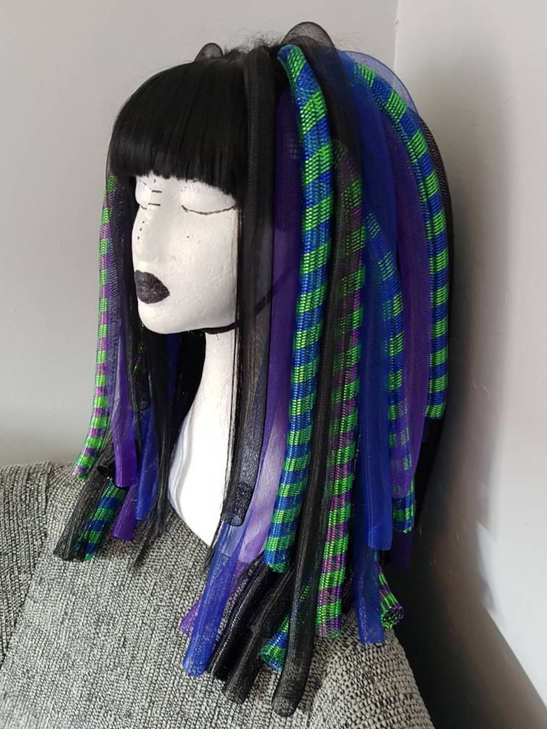 Custom Made Cyberlox Wig - Etsy