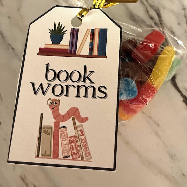 Book Worm - Etsy UK