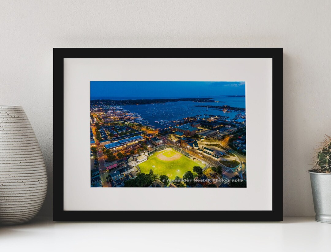 Cardines Field Print | Newport RI Baseball Art - Etsy