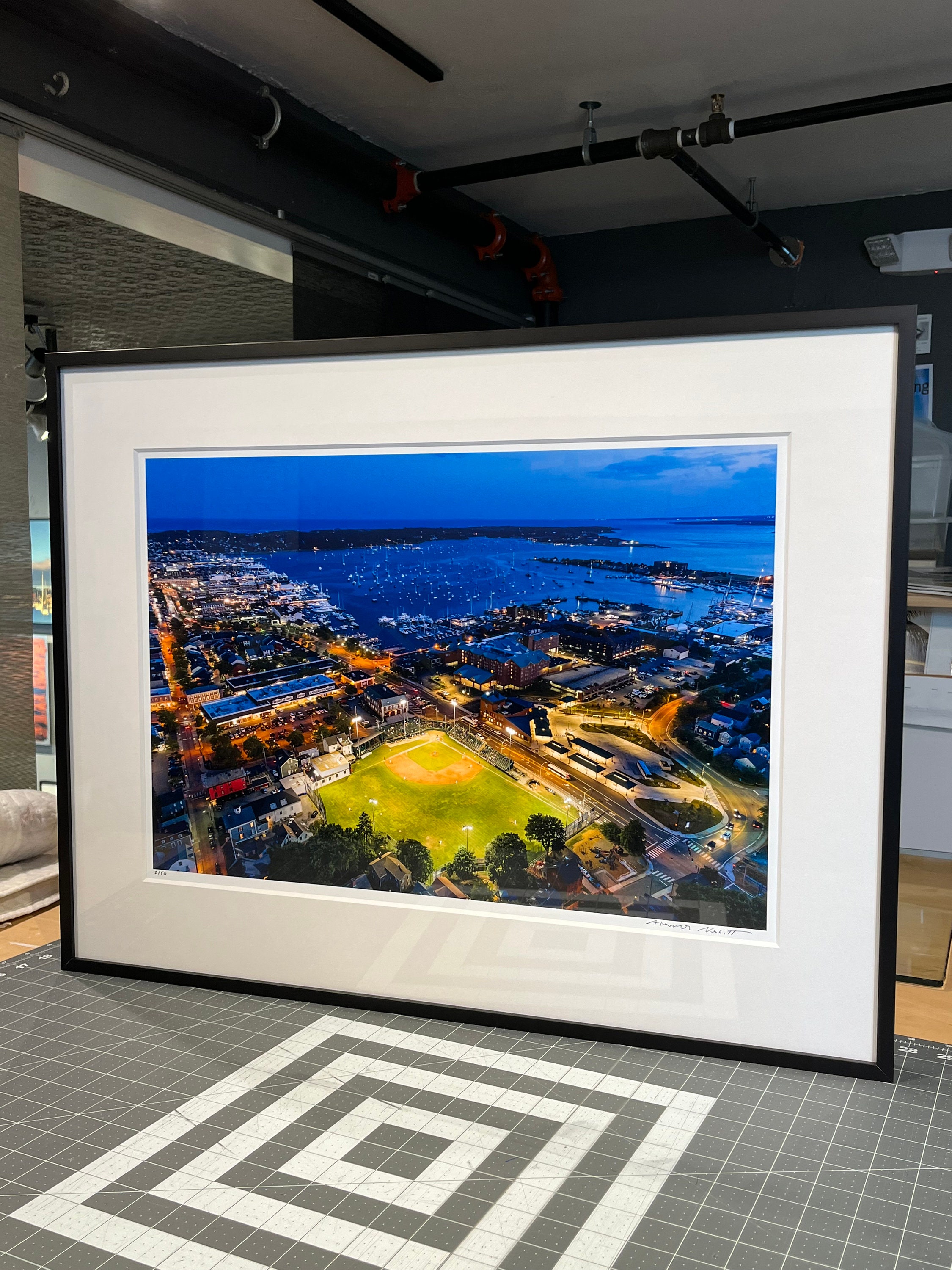 Cardines Field Print | Newport RI Baseball Art - Etsy