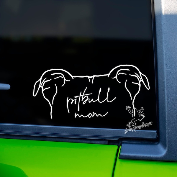 Pitbull Decals - Etsy