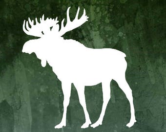 Moose decal | Etsy
