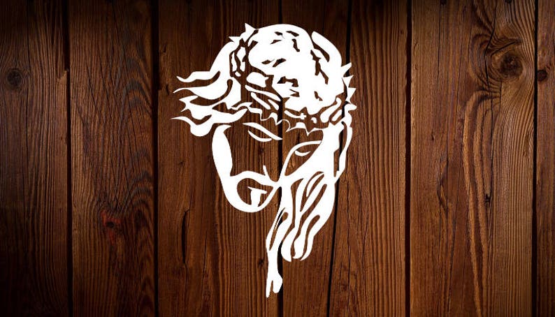 Jesus Decal Christian Decal Cross Decal Faith Decal - Etsy