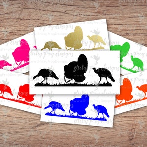Turkey Hunting Decal for Trucks, Car, Tumblers and More - Strutting ...