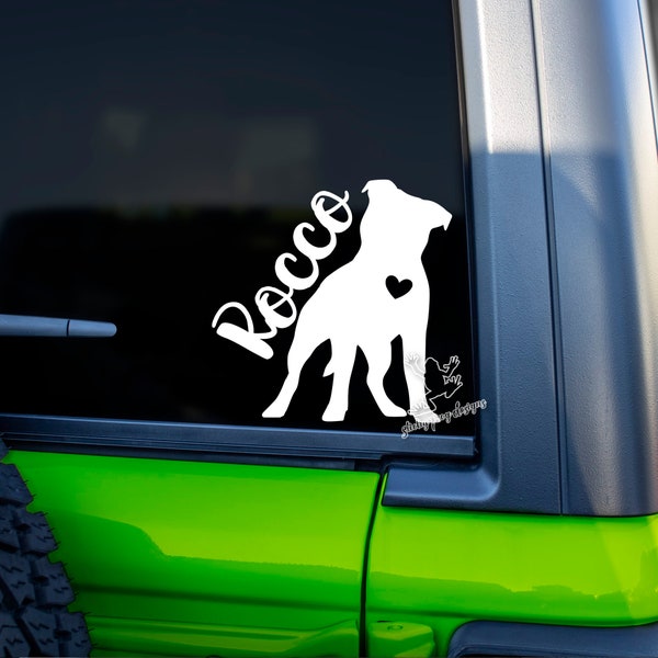 Pit Bull Decal - Etsy
