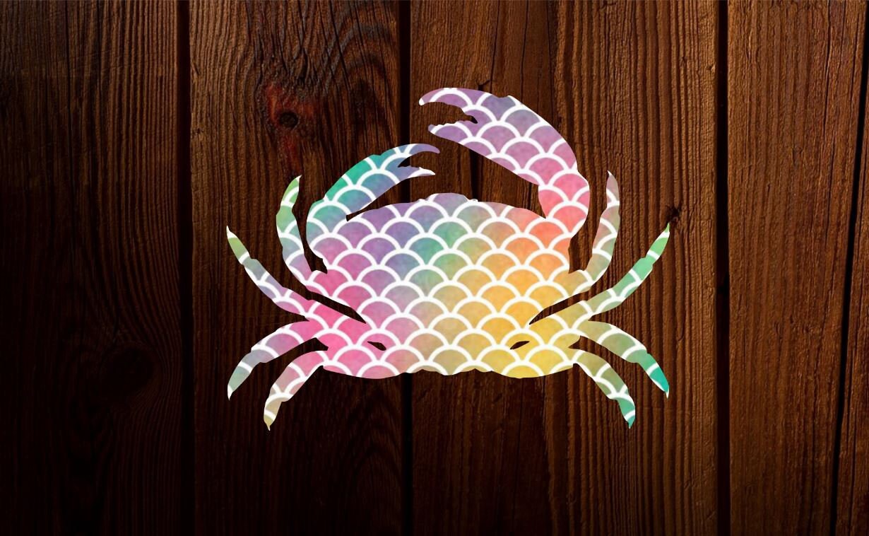 Crab Decals - Etsy