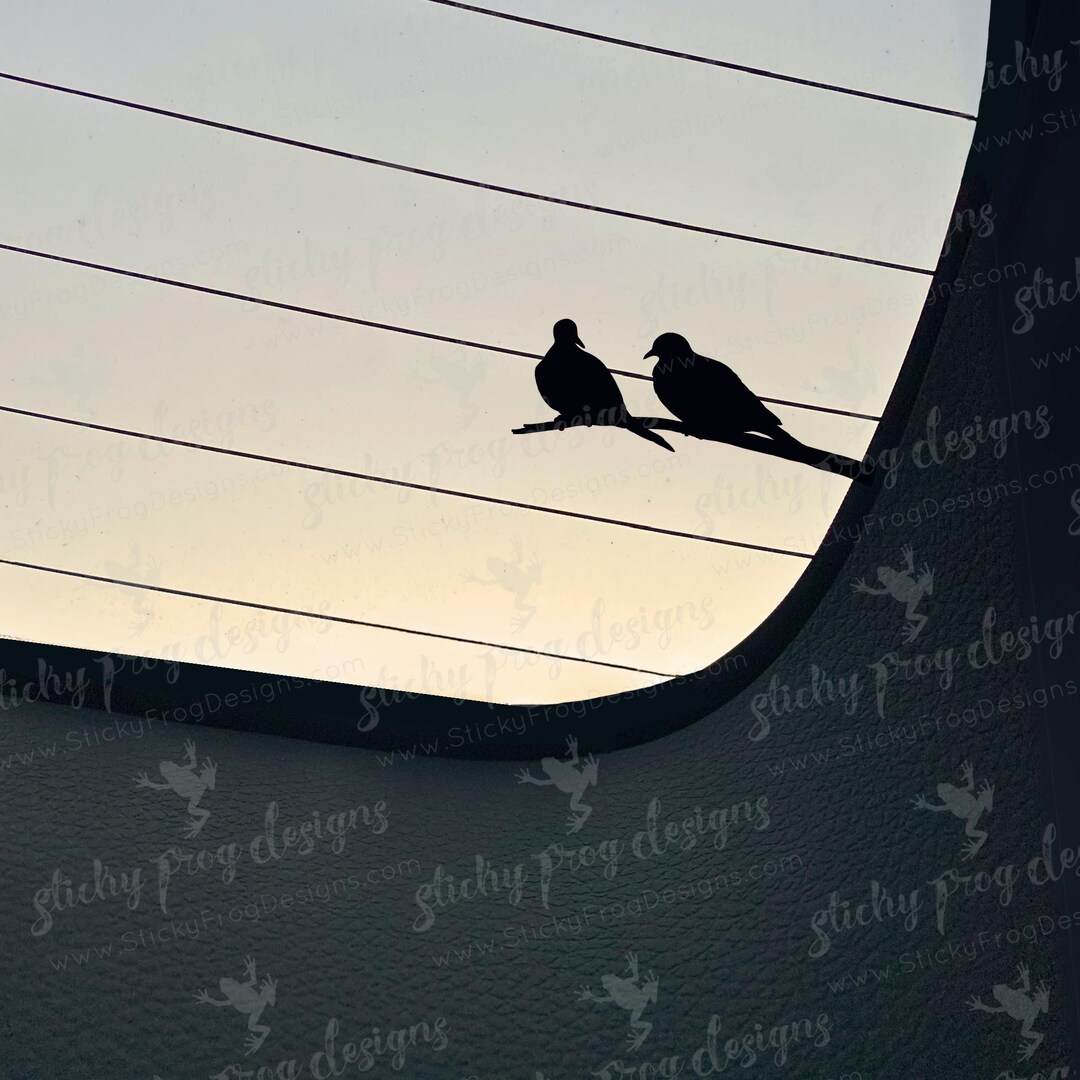 Bird Easter Egg Decal - Small Dove Sticker - Tiny Bumper Stickers ...