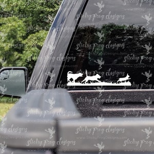 Rabbit Hunting Decal Beagle Hunting Decal Beagle Sticker - Etsy