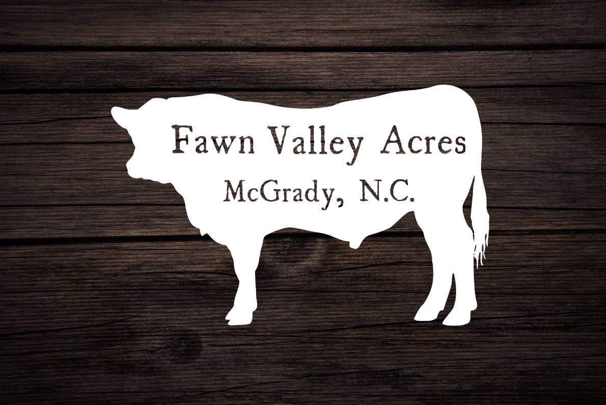 Customized Farm Decal Custom Ranch Decal Homestead Decal | Etsy