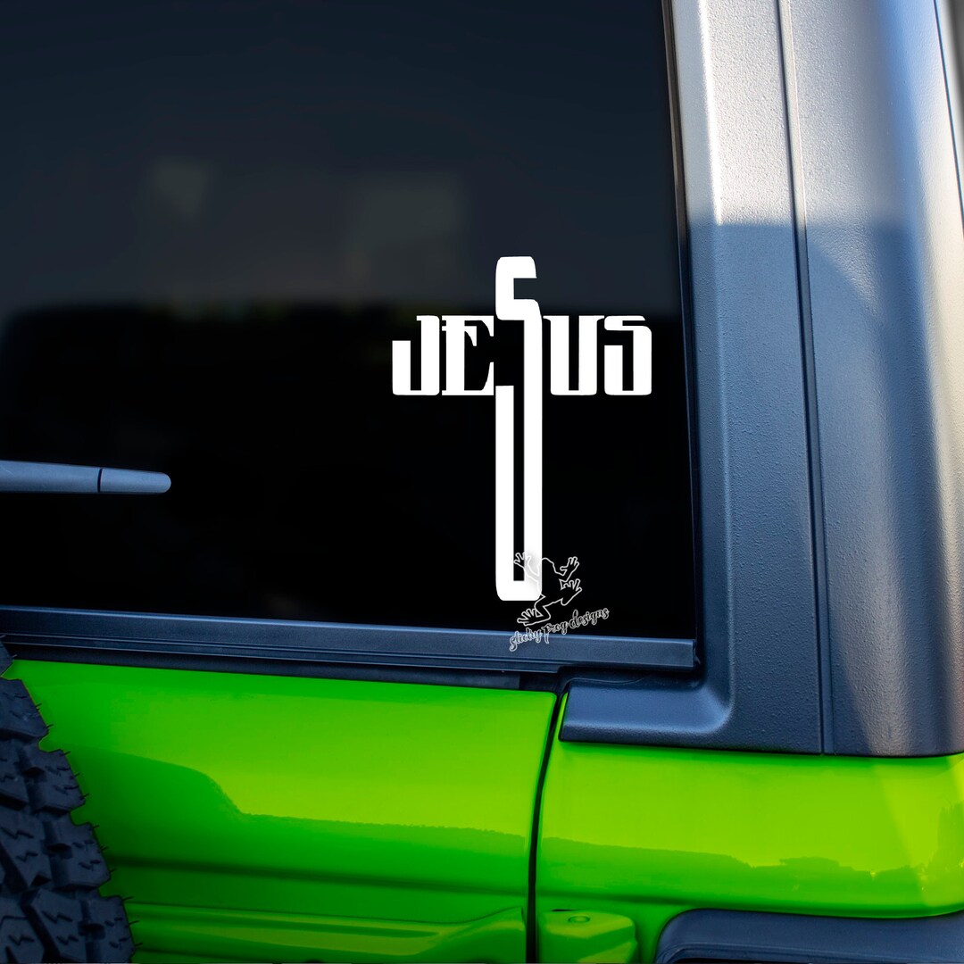 Cross Decal for Cars, Tumblers, Laptops and More Christian Vinyl ...