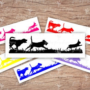 Rabbit Hunting Decal for Cars & Trucks, Tumblers and More! - Beagles ...