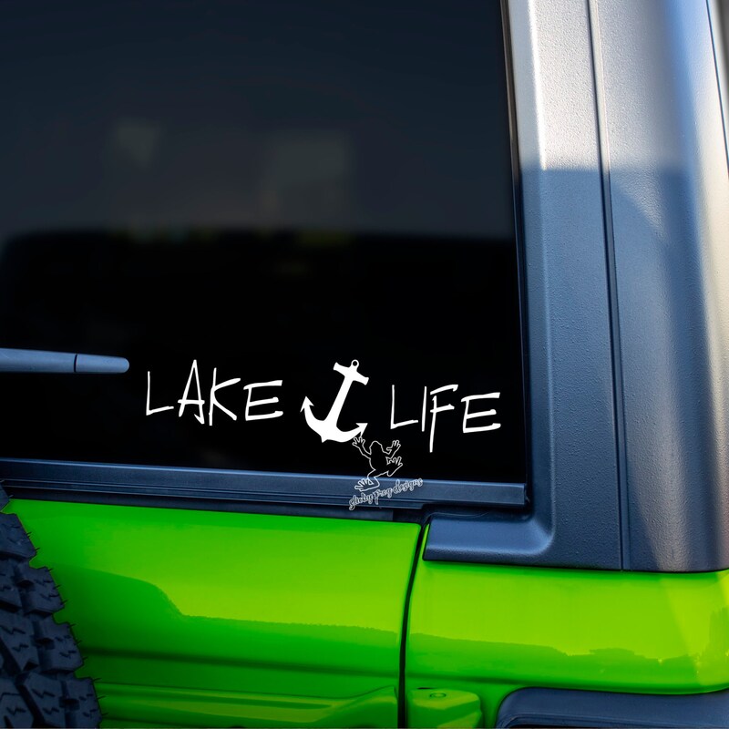 Lake Life Decal - Etsy