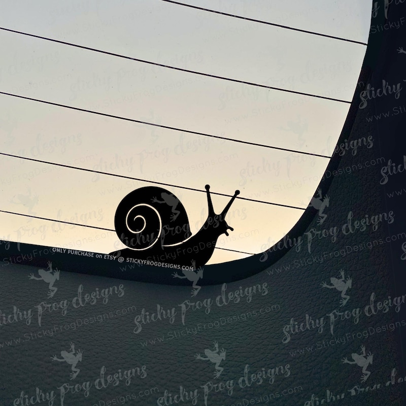 Snail Vinyl Decals - Etsy