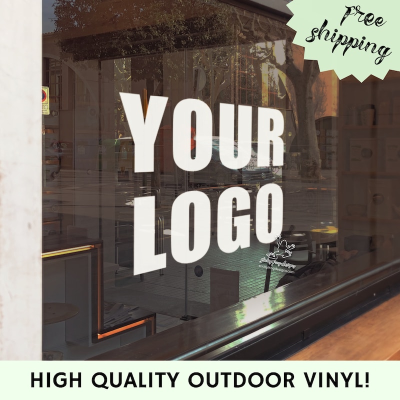 Storefront Window Decals - Etsy