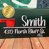 Custom Address Number - Door Vinyl Decal - Permanent Vinyl Decal - Etsy ...