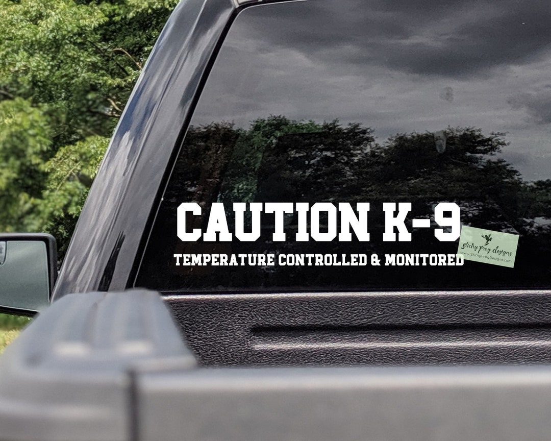 Caution K9 Decal Canine Stay Back Decal Caution Canine - Etsy