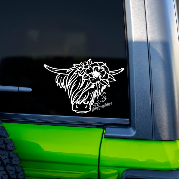 Cow Decal - Etsy