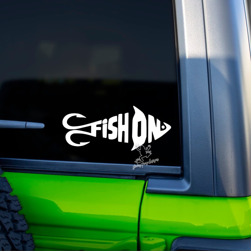 Fishing Truck Decal - Etsy