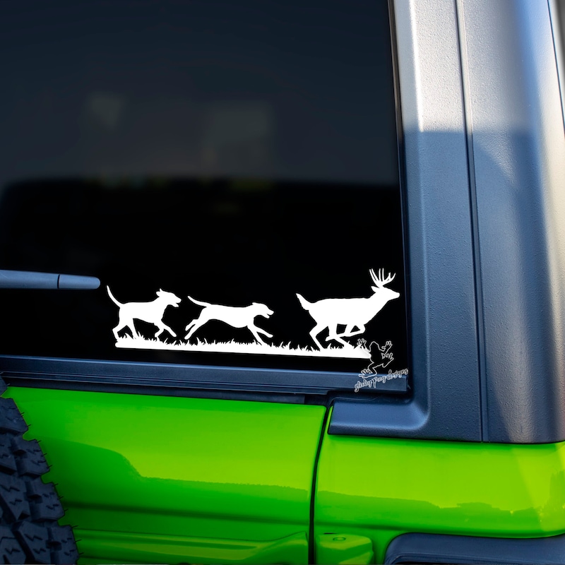 Hounds Chasing Deer Svg - Etsy