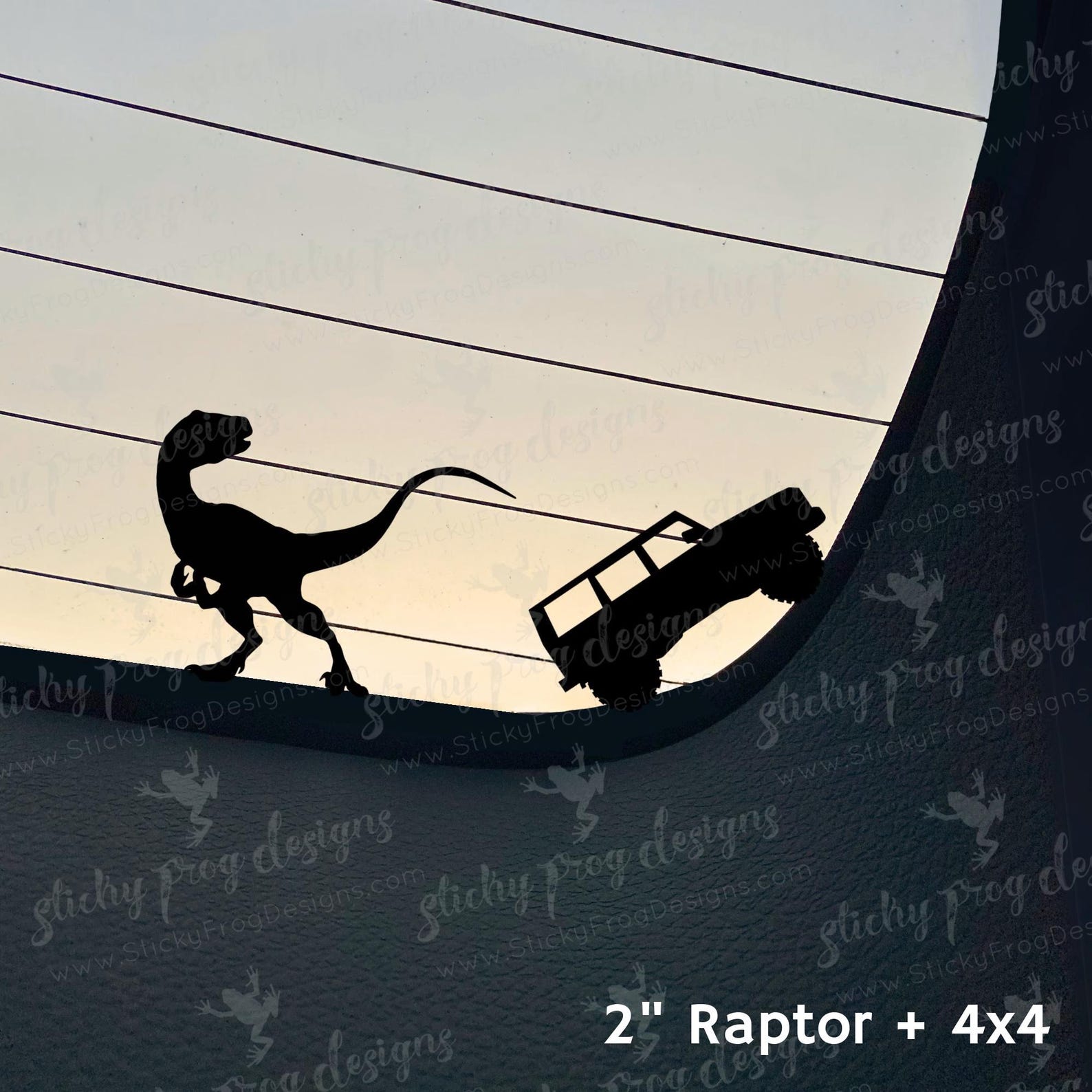 Velociraptor Easter Egg Decal - Dinosaur Sticker - Tiny Bumper Sticker ...