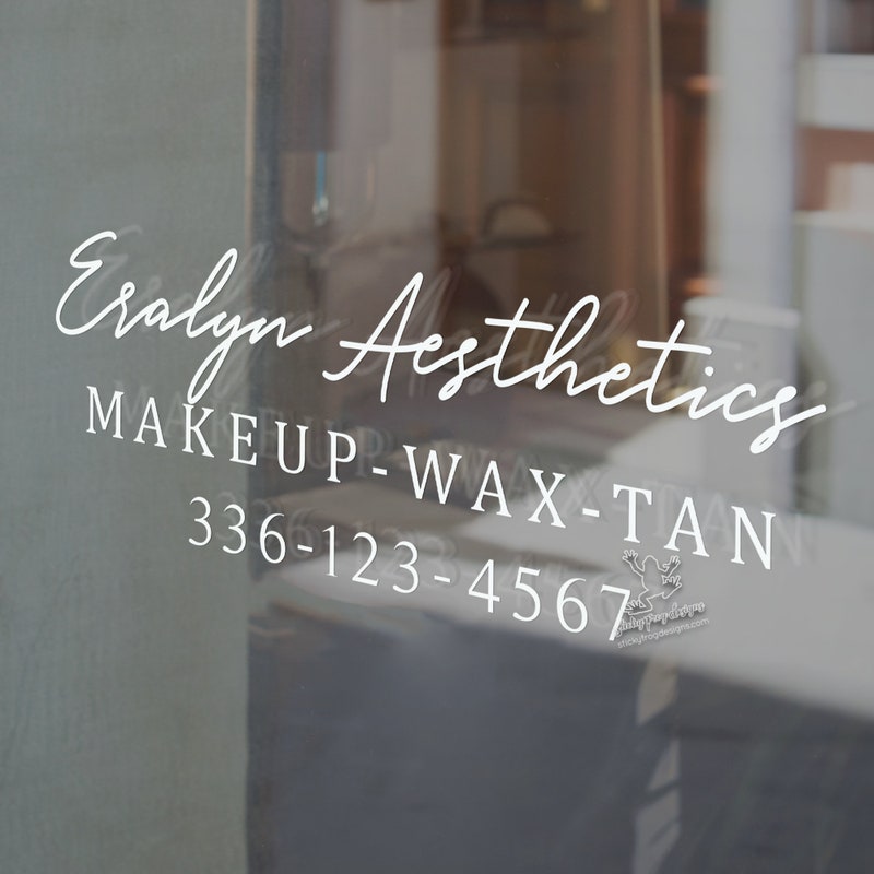 Business Door Decal - Etsy