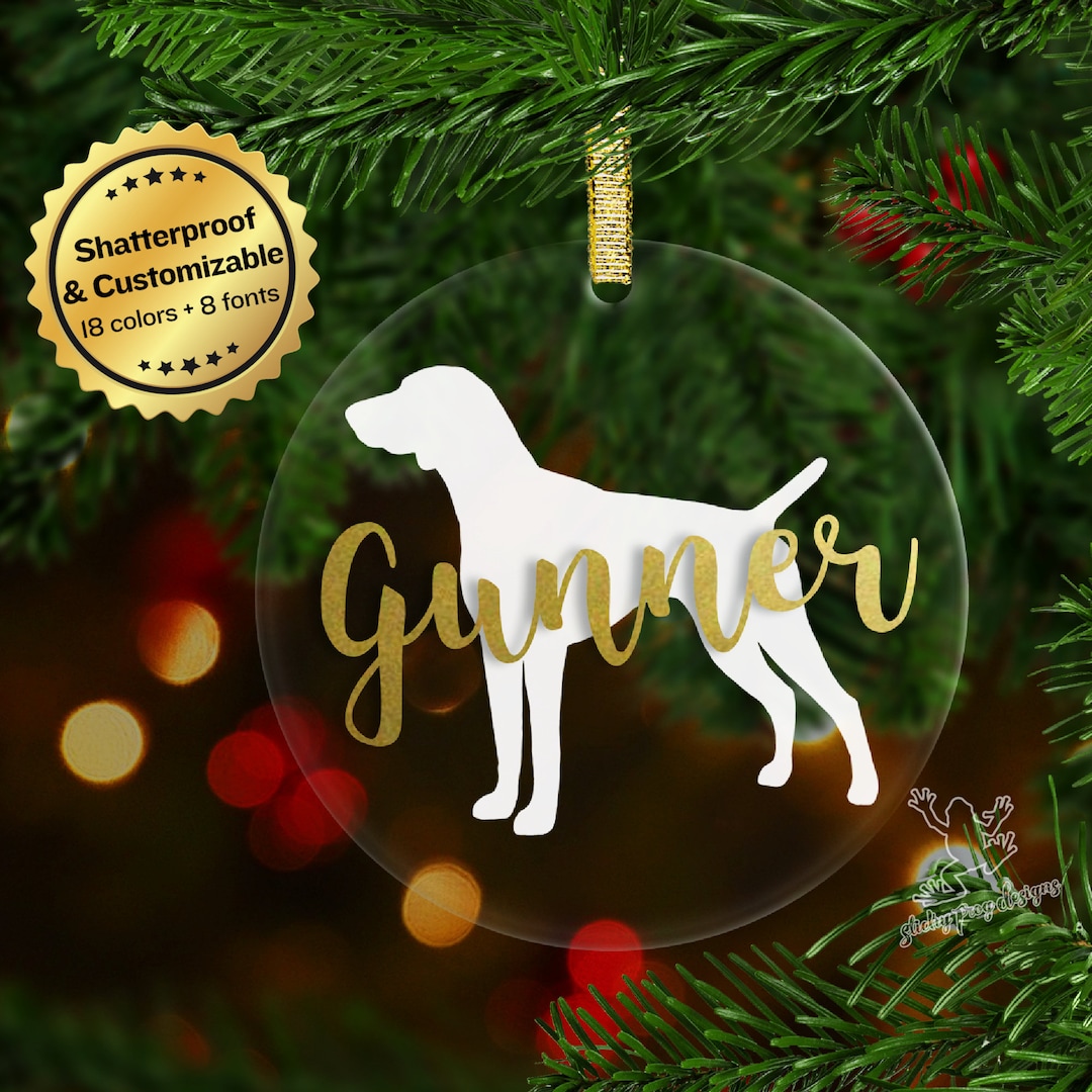 German Shorthair Pointer Ornament - Custom GSP Christmas Tree Decor ...
