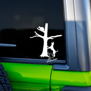 Coon Hunting Decal for Cars & Trucks, Tumblers and More - Dog Treeing ...