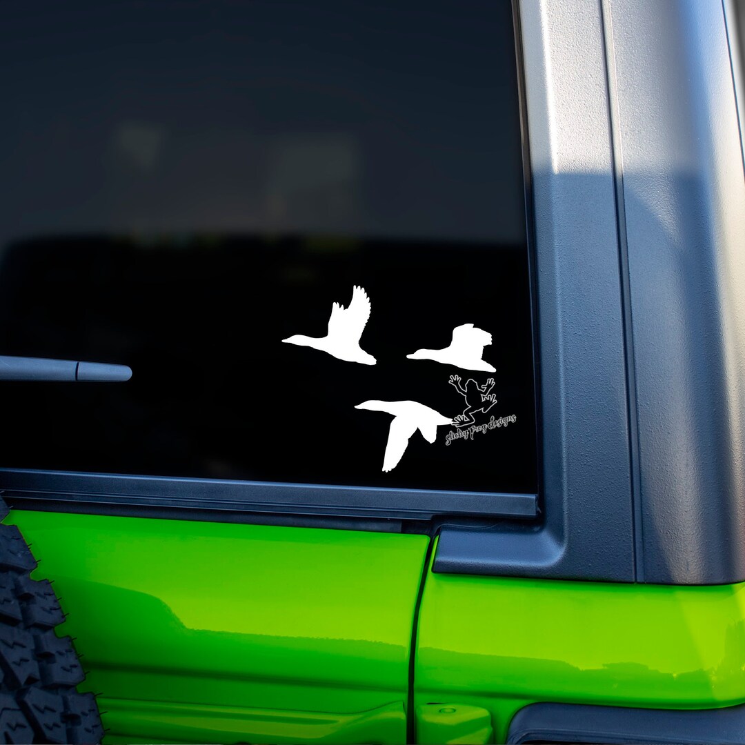 Duck Hunting Decal for Cars & Trucks, Tumblers and More! - Flying Ducks ...