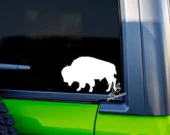 Buffalo Love 6 Sticker F134 Decal Bison Yellowstone Rocky Mountain ...