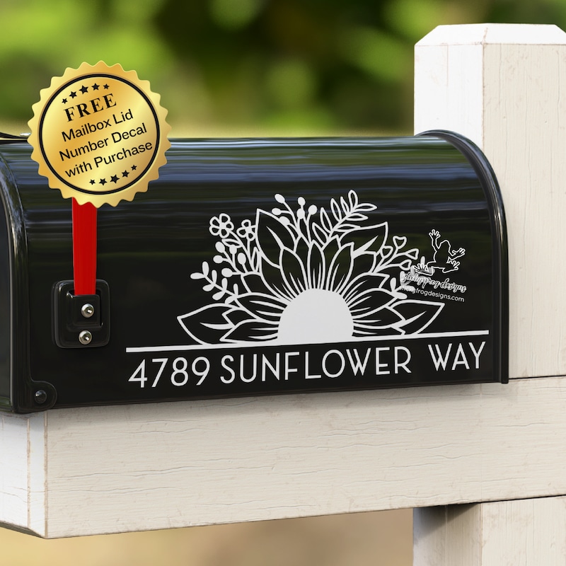 Mailbox Decals - Etsy