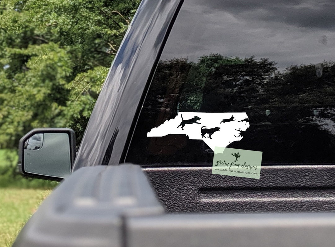 Beagle Decal, Beagle Hunting Decal, Beagle Sticker, Rabbit Hunter Decal ...