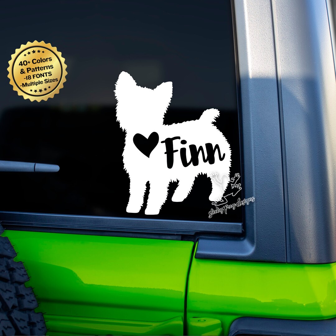 Personalized Yorkie Decal - Personalized Yorkshire Terrier Dog Sticker ...