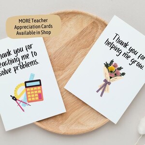 PRINTABLE 7-card BUNDLE + Posters! | Admin and Staff Thank You Card ...