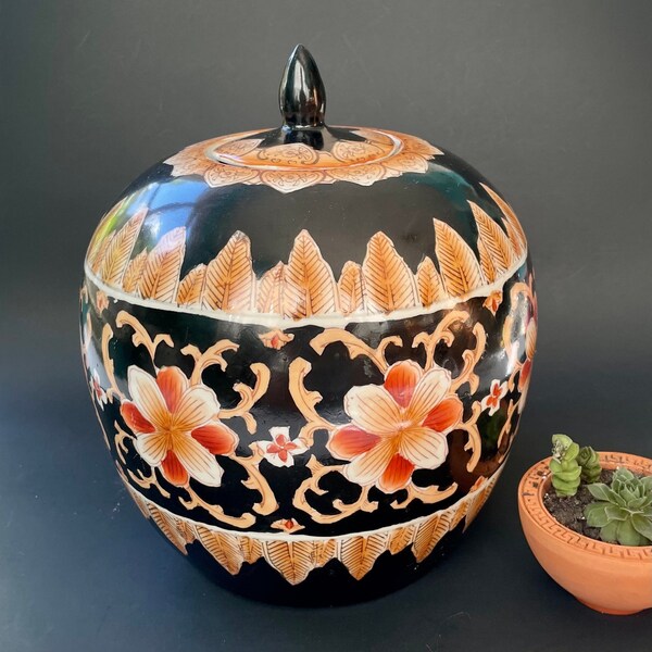 Ceramic Ginger Jar - Etsy