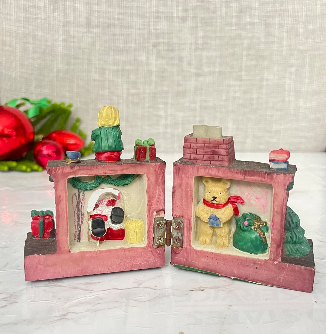Vintage Ks Collection Christmas Figurine That Opens Limited - Etsy