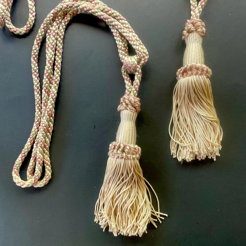 Rope Curtain Tie Backs - Etsy