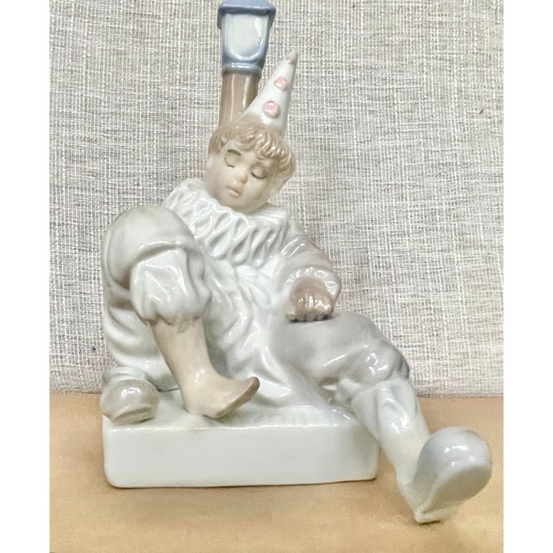 Vintage Albert Price Clown on Lamp Post Figurine - Fine Porcelain ...